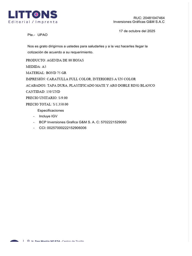 Agenda 80 Hojas - Srta Jenniffer | PDF