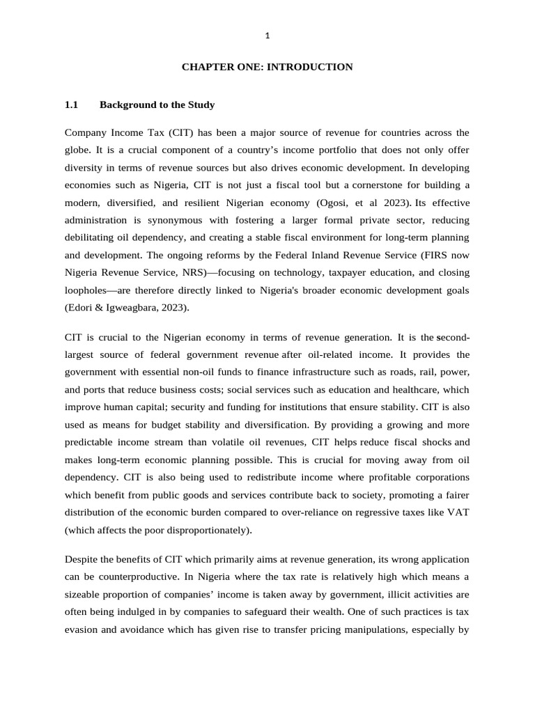 Jude's Msc Thesis UPDATED | PDF | Taxes | Game Theory