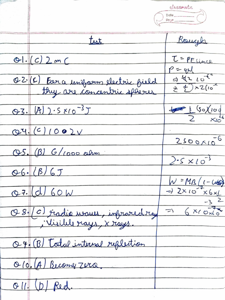 Test - Tejaswa (1) | PDF