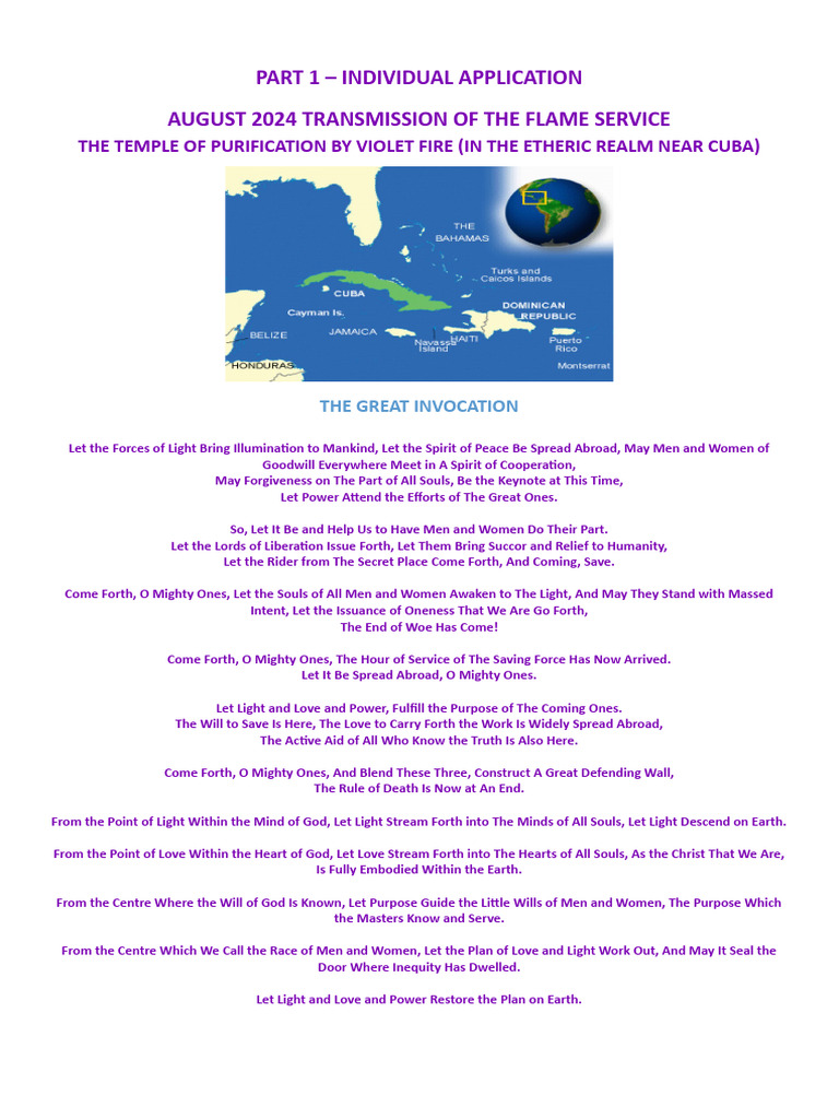 Part 1 - August 2024 Tfs | PDF | Love | Divinity