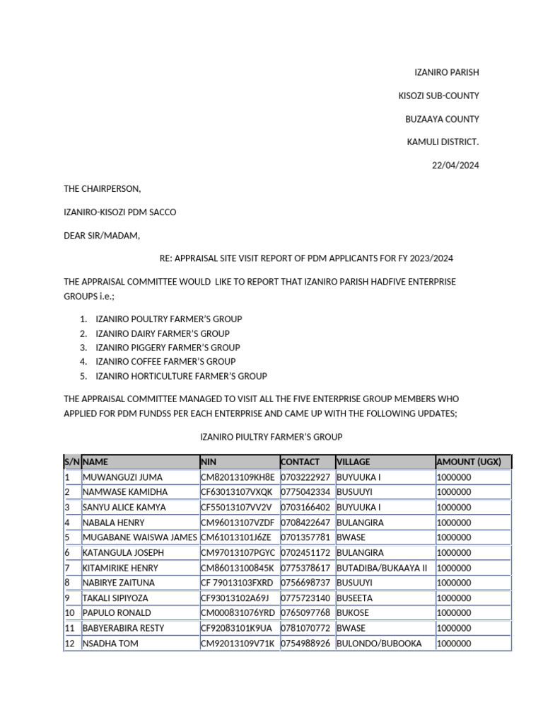 Appraisal Report 111 | PDF