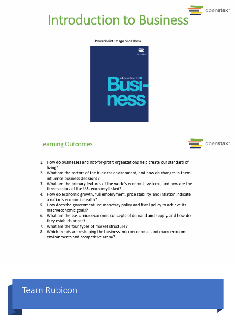 IntroductiontoBusiness-PPT-Ch01 | PDF | Macroeconomics | Unemployment