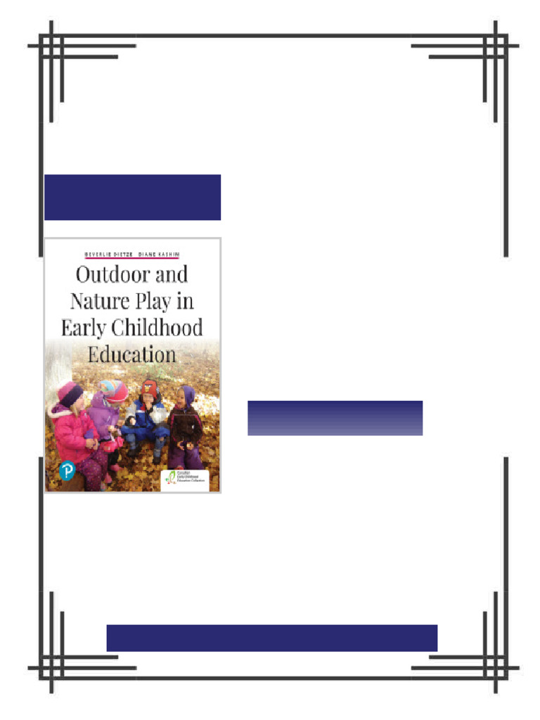 (eBook PDF) Outdoor and Nature Play in Early Childhood Education eBook ...
