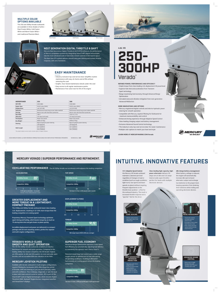 250-300-VERADO | PDF | Throttle | Engines