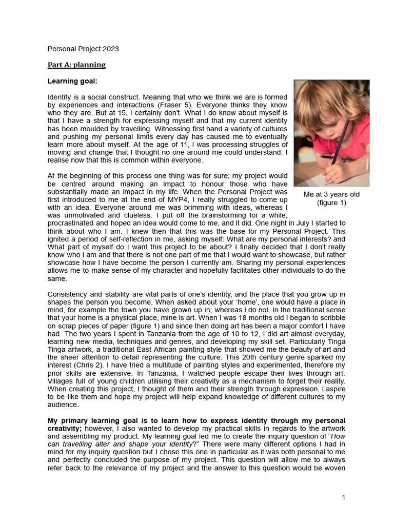 Exploring Identity Through Art | PDF | Knowledge | Books