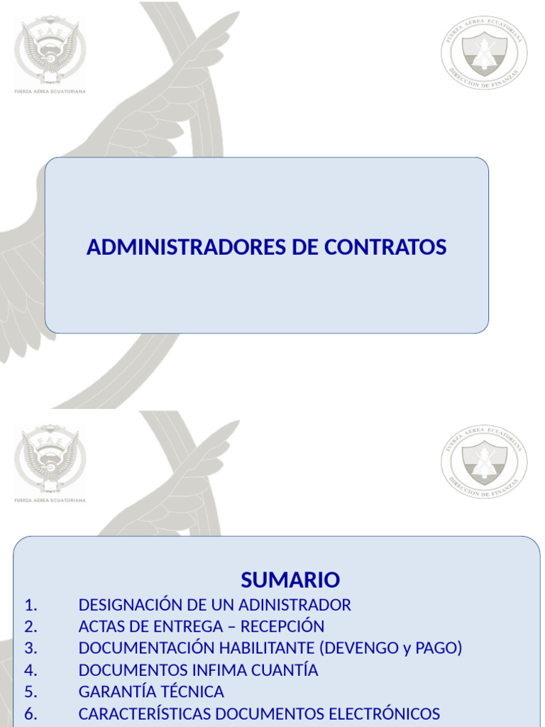 Guía de Administración de Contratos | PDF | Bienes | Factura