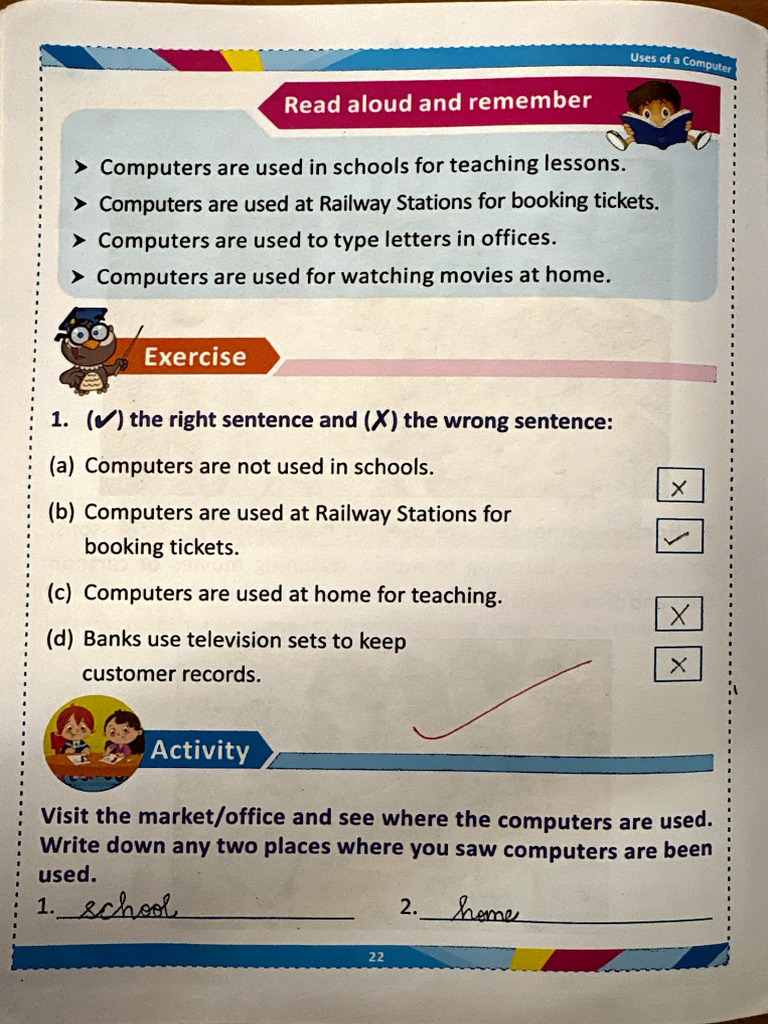 2nd Short Term Class 1 Computer | PDF | Personal Computers | Computer Hardware