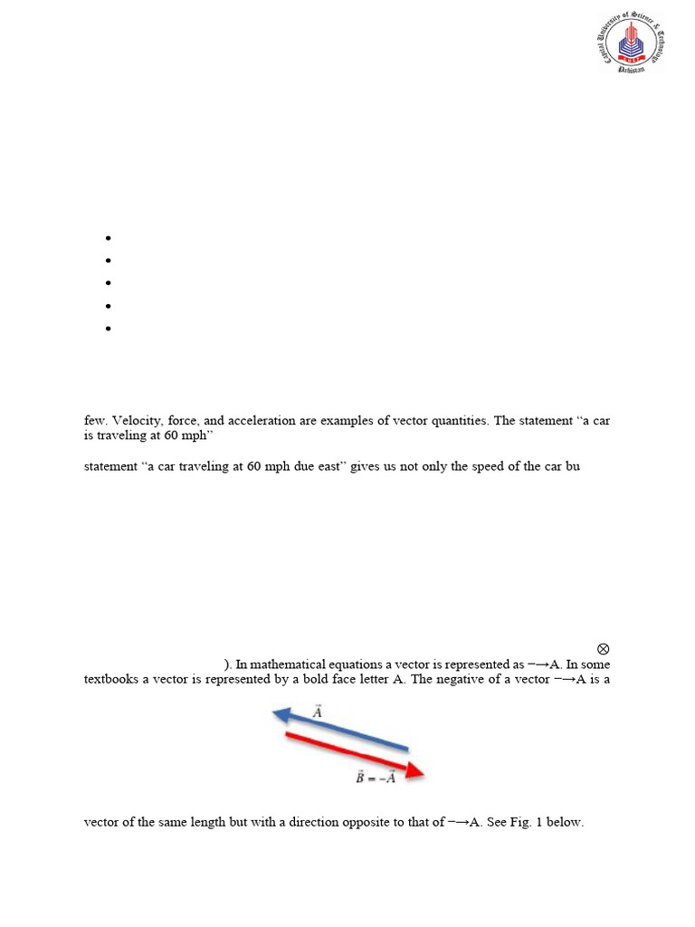 Lab 1 | PDF | Euclidean Vector | Force