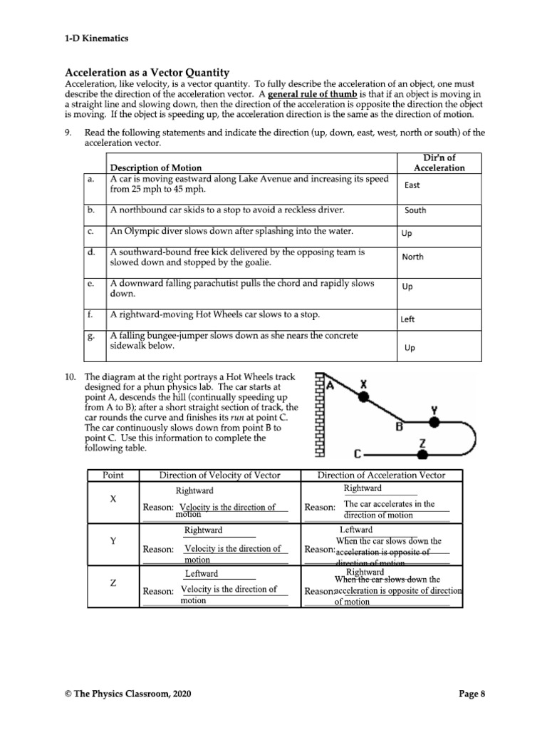 Acceleration As Vector Quantity | PDF
