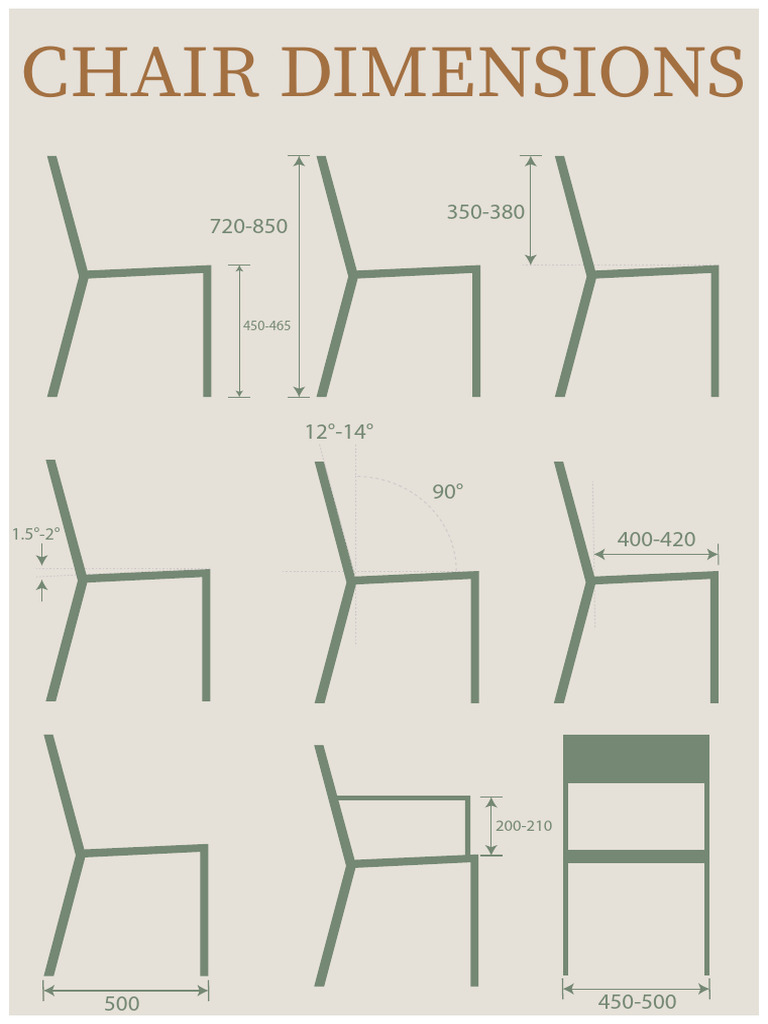 Chair Dimensions | PDF
