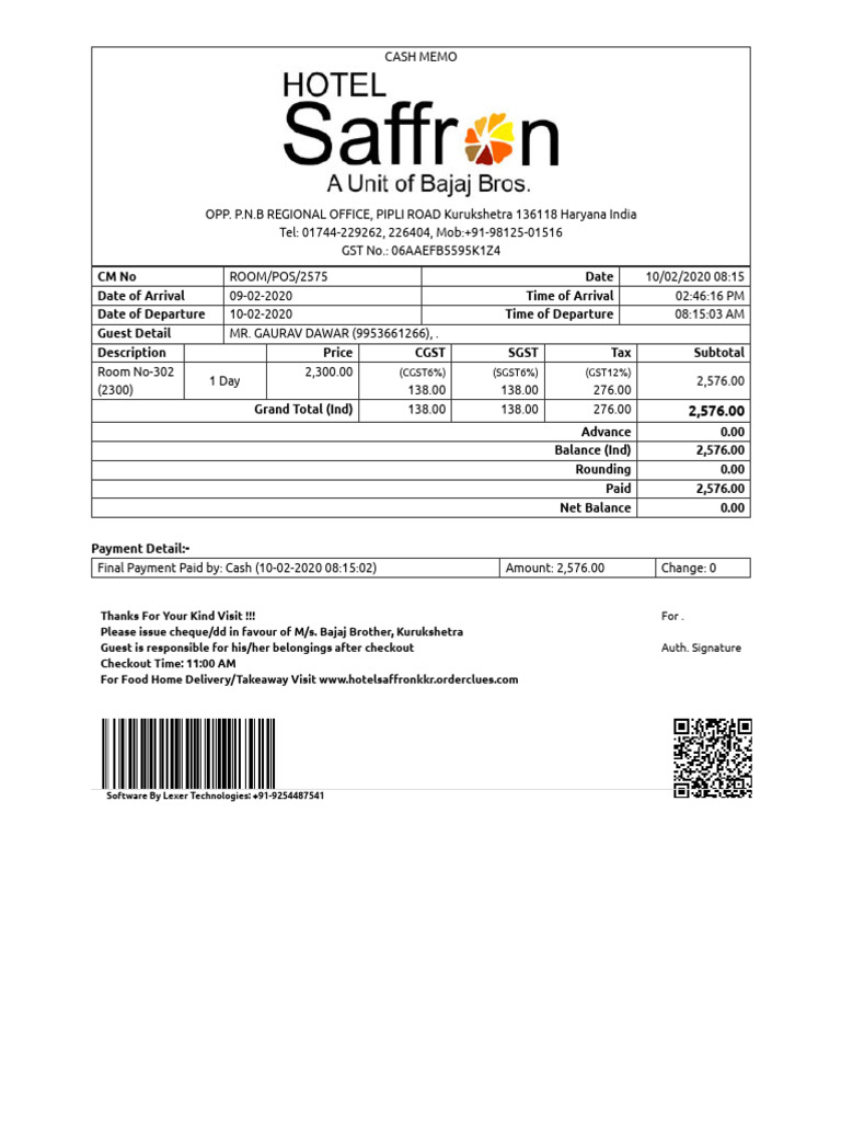 Invoice No 8775 | PDF