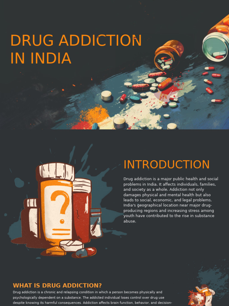 Drug Addiction Challenges in India | PDF | Substance Abuse | Opioid