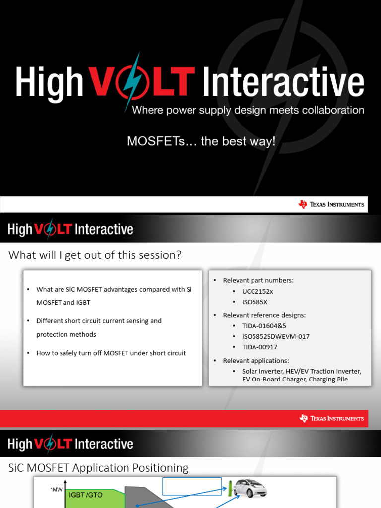 SiC MOSFET Protection Methods Explained | PDF | Mosfet | Resistor