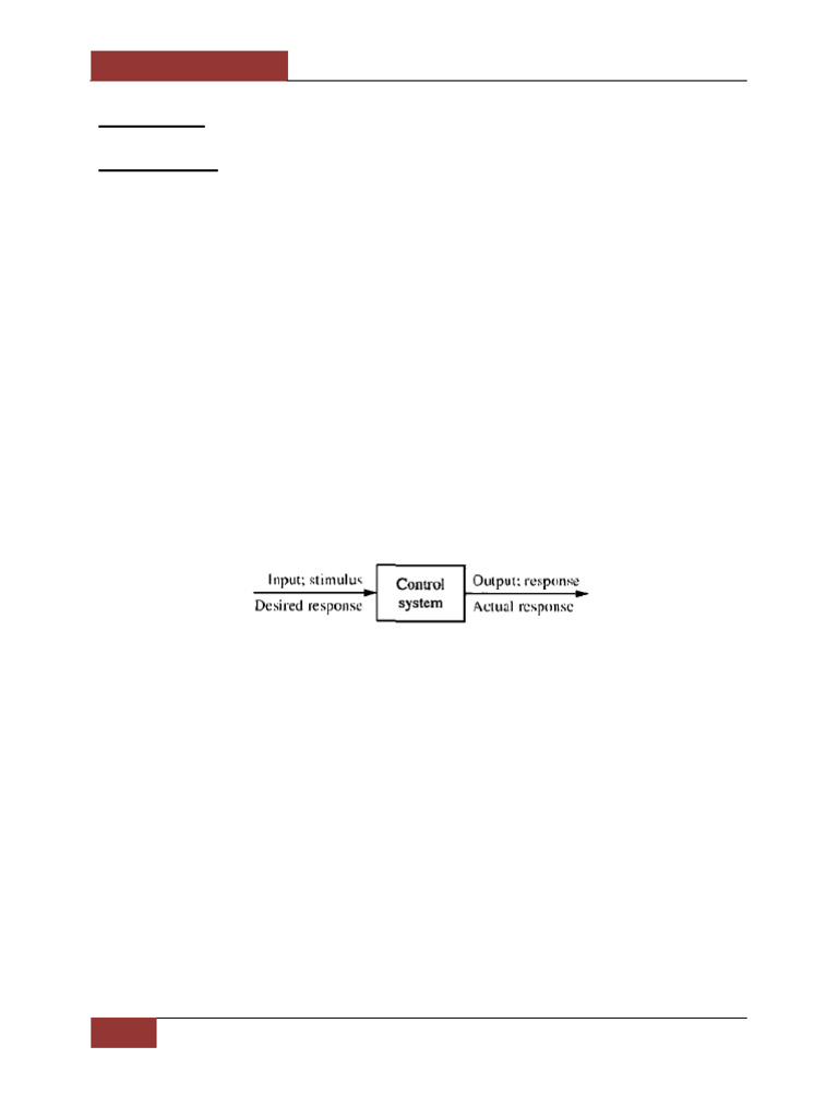 Lecture 1 | PDF | Control Theory | Feedback