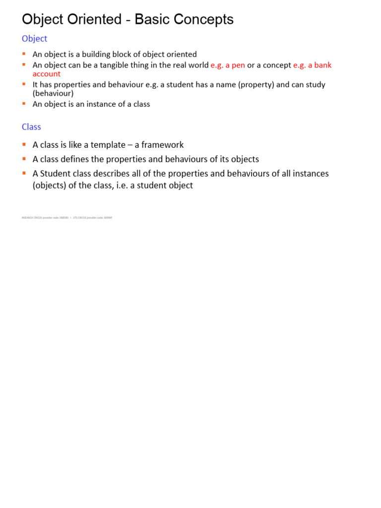 Week 1 - Concept 1 - Classes and Objects by Minhaj Sir (1) | PDF | Class (Computer Programming ...