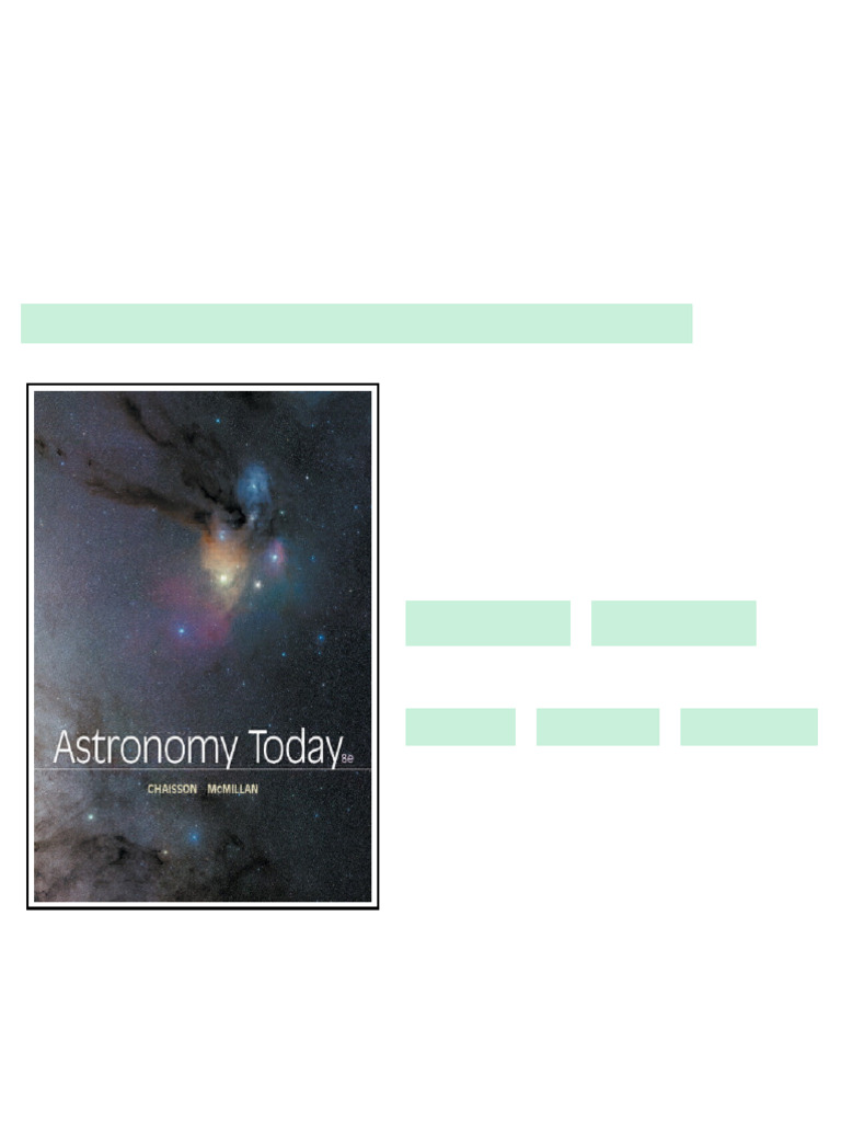 Test bank for Astronomy Today 8/E 8th Edition Eric Chaisson, Steve ...