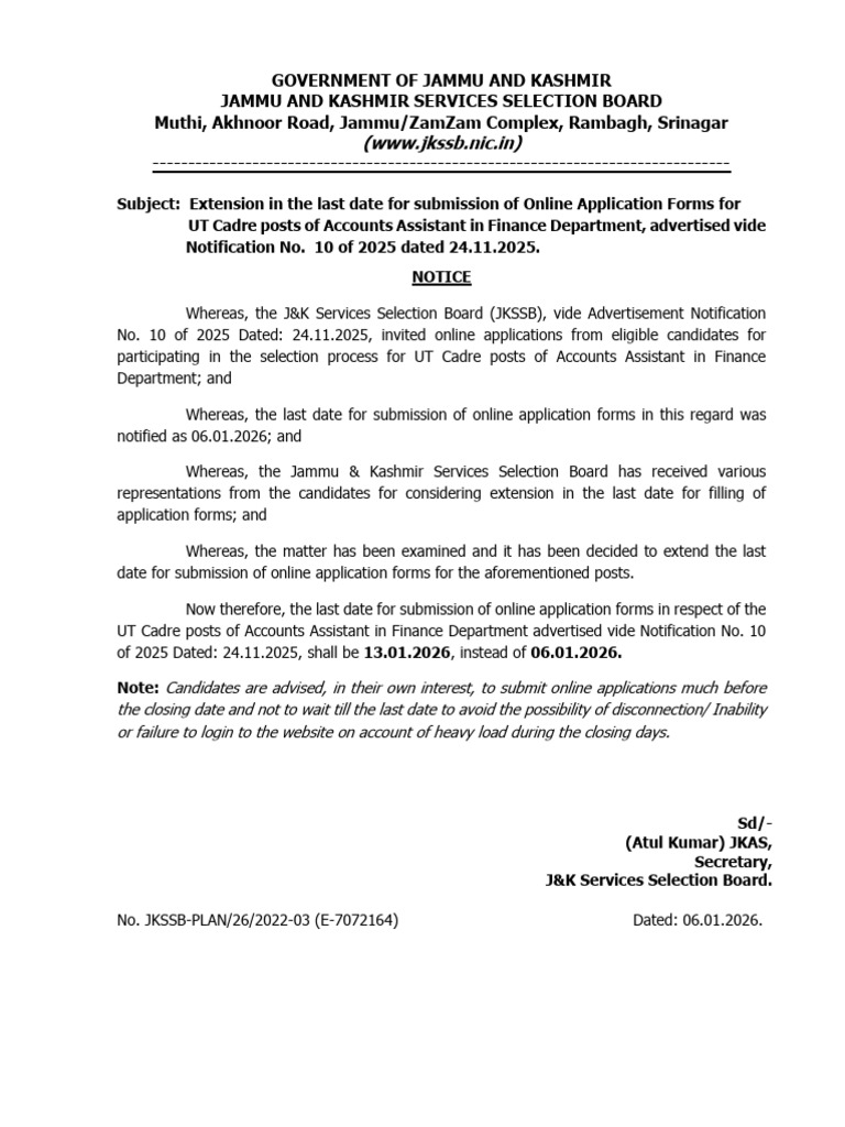 Extension Notice 10OF2025 | PDF | Chess Openings | Chess
