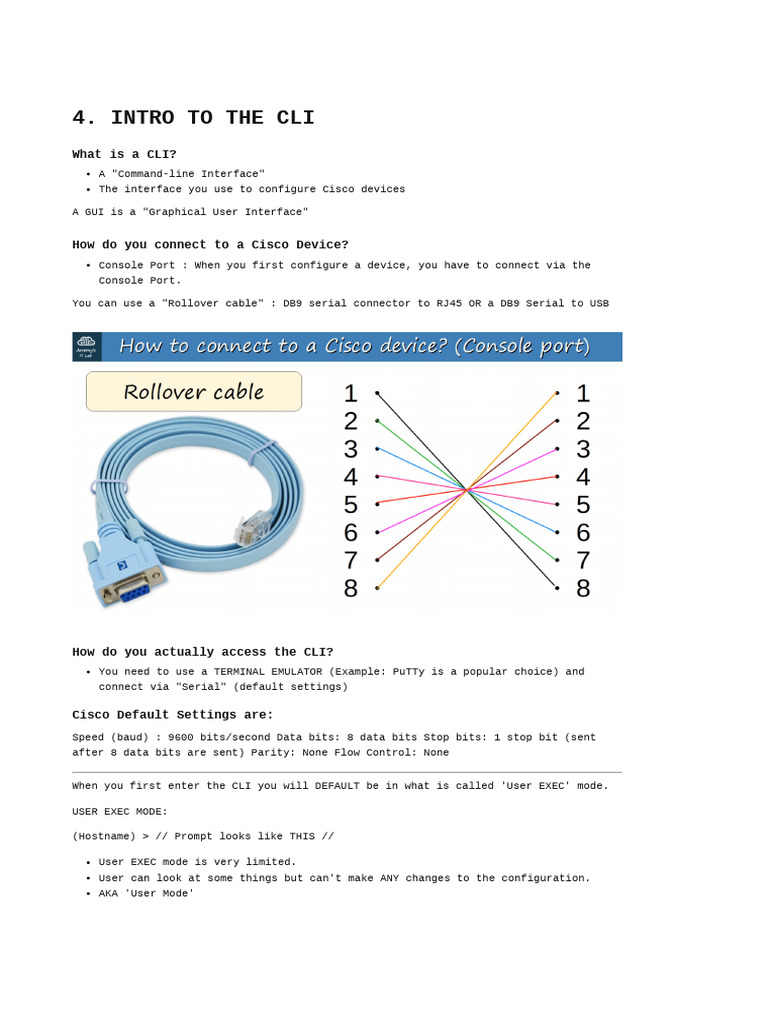 4. Intro to the CLI | PDF | Command Line Interface | Computer Architecture