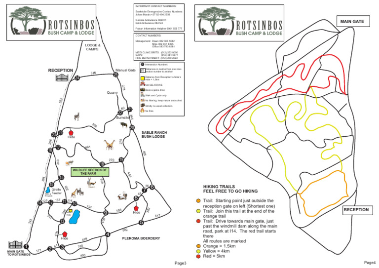 Cycle-and-Trails-2025-Map | PDF | Adventure | Outdoor Recreation