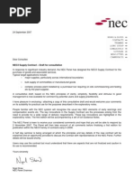 NEC4 Compensation Event Template | PDF