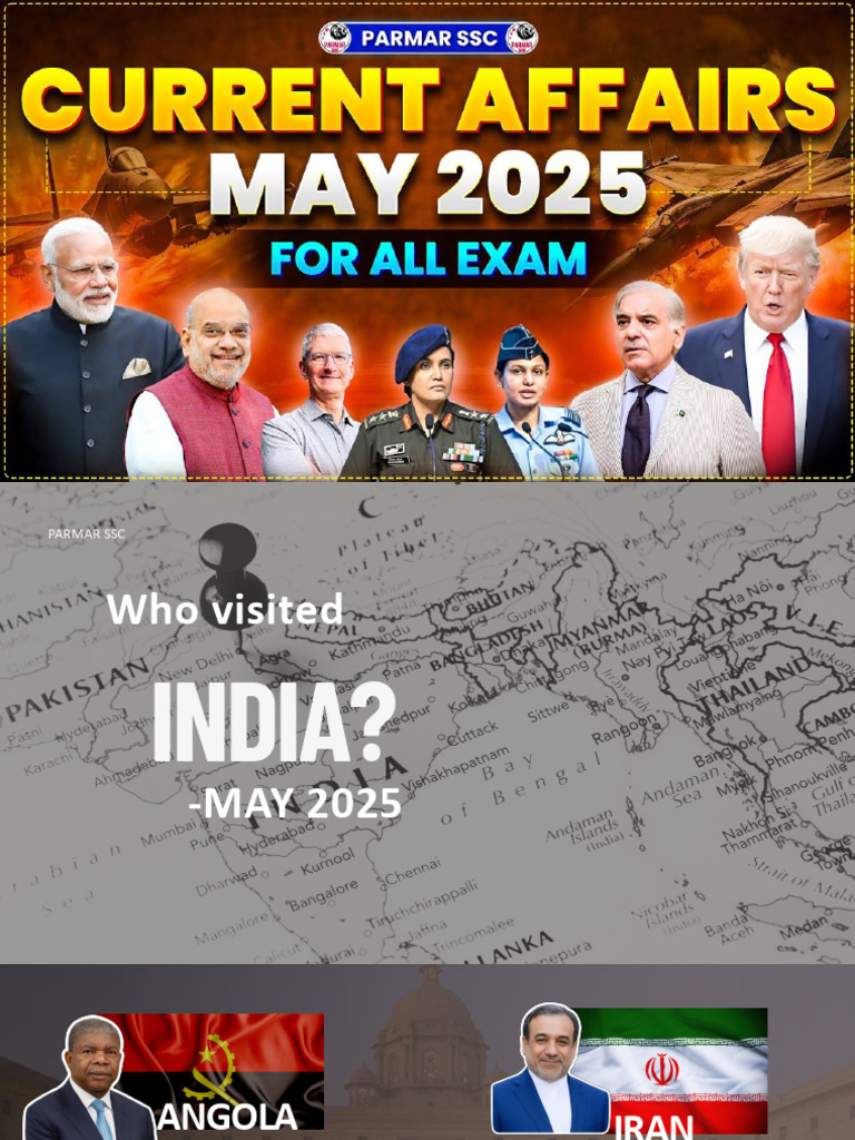 Current Affairs May Parmar Copy | PDF