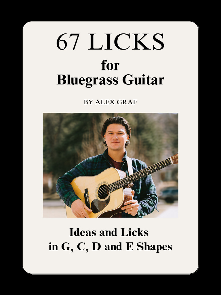 67 Bluegrass Guitar Licks Guide | PDF | Chord (Music) | Guitars
