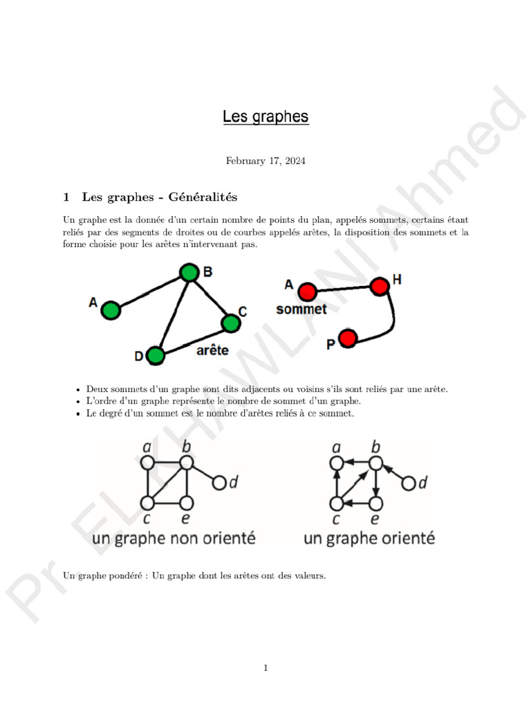Les Graphes | PDF
