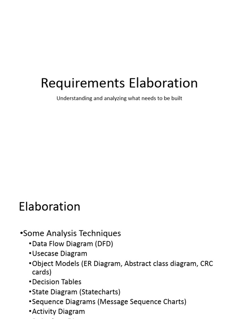 Lecture 25 - CRC - Class Diagram.pptx | PDF | Use Case | System