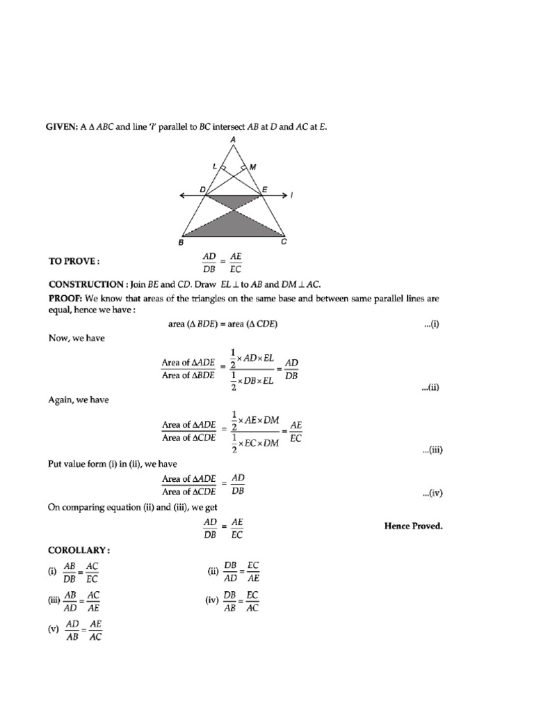 triangle cbse | PDF | Triangle | Area