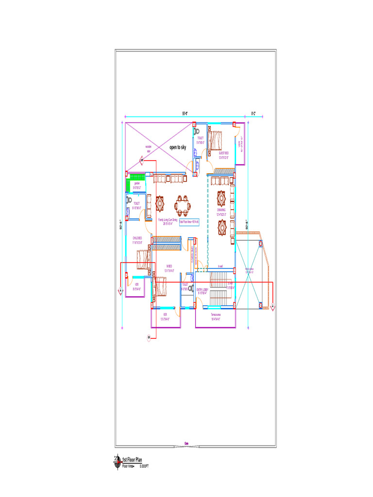 Plan Section & Elevation 1-Model4 | PDF