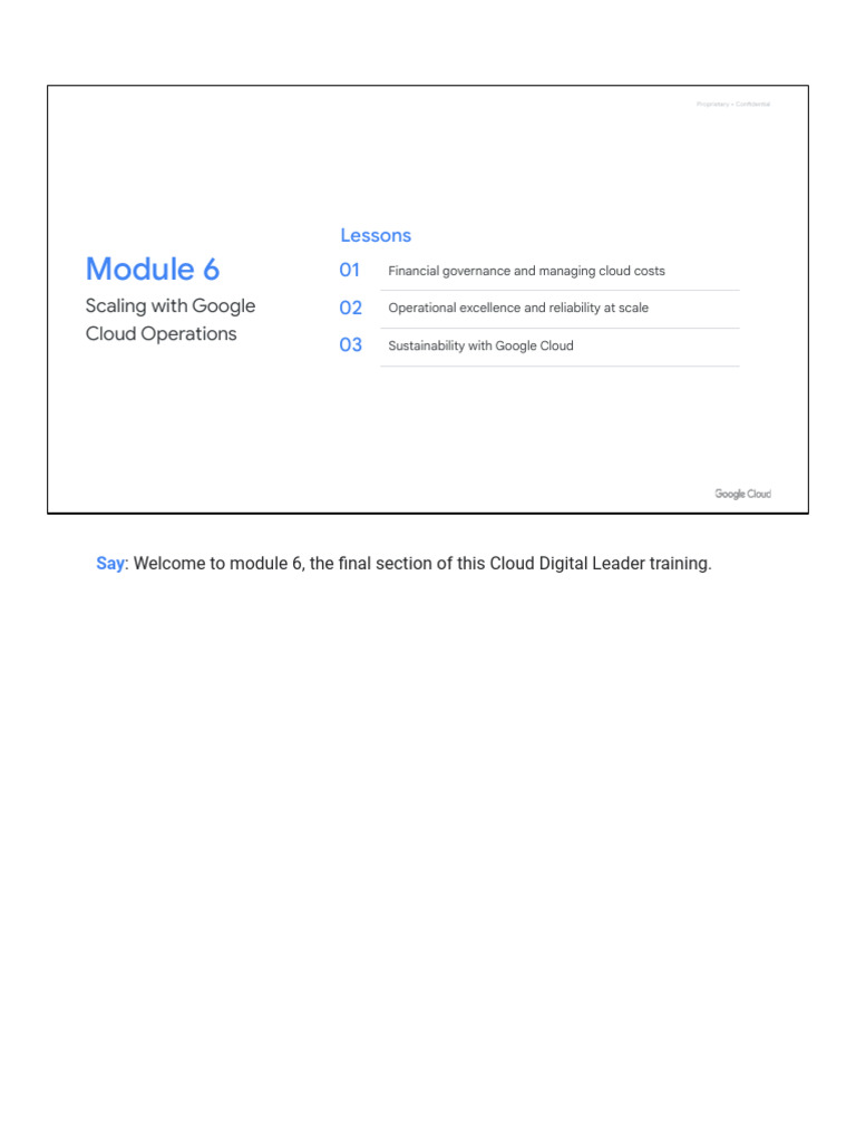 M6 CDL Student Slides v2 | PDF | Cloud Computing | Information Technology