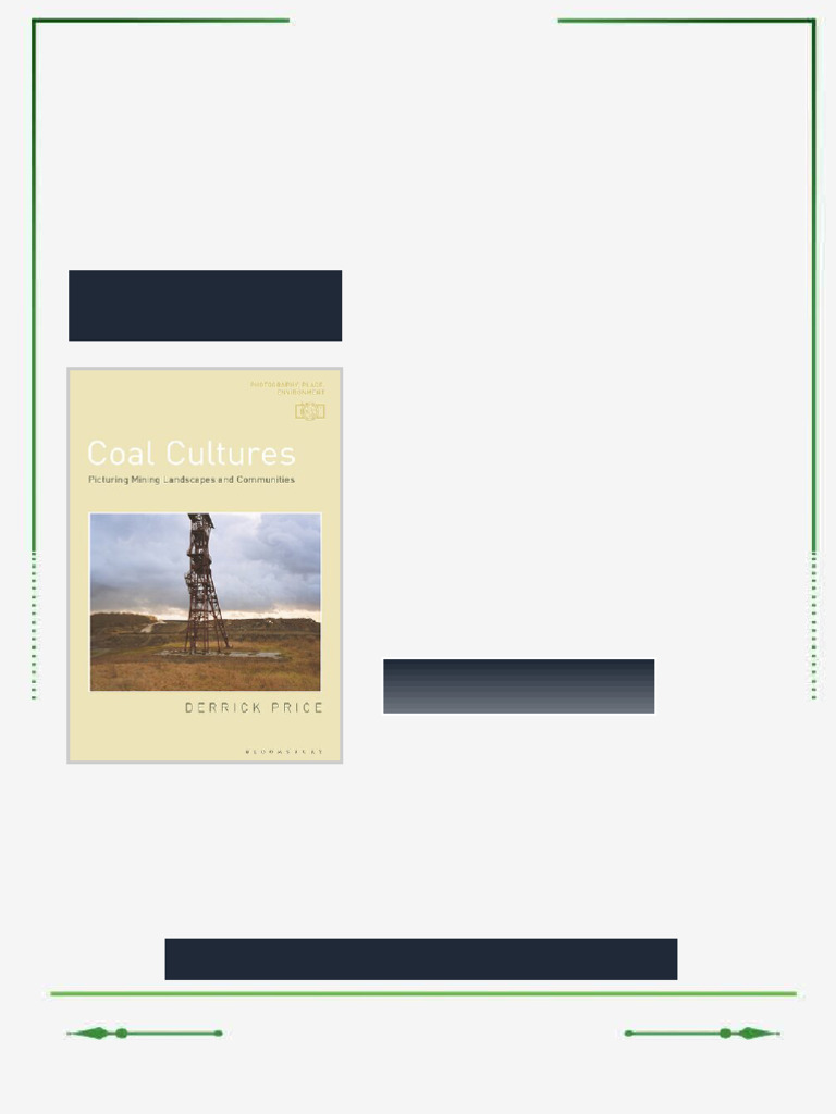 Coal Cultures: Picturing Mining Landscapes and Communities 1st Edition Derrick Price eBook ...