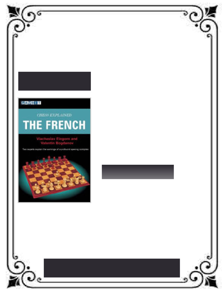 Chess Explained The French 1st Edition Viacheslav Eingorn ebook instantly unlocked | PDF ...