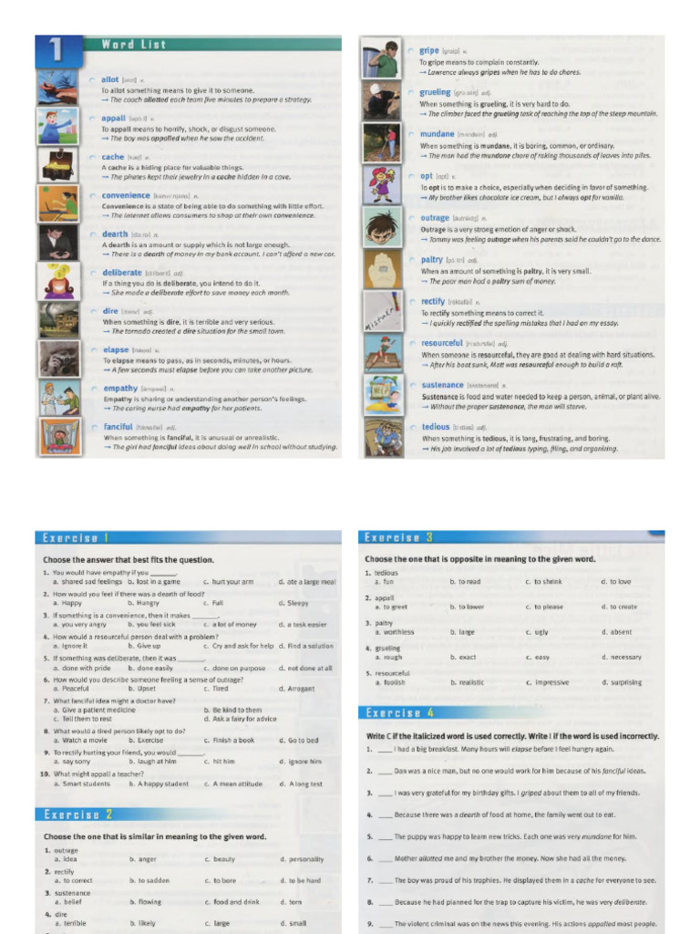 4000 Essential English Words Part 5 | PDF