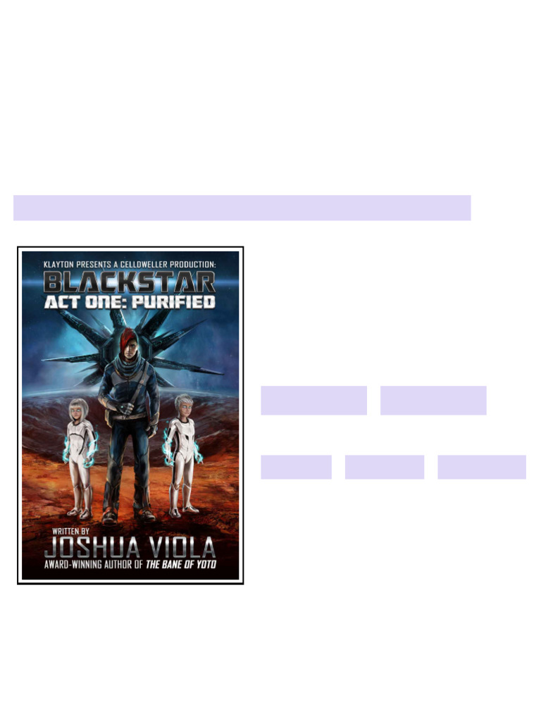 Celldweller Blackstar Act One Purified Joshua Viola ebook extended ...