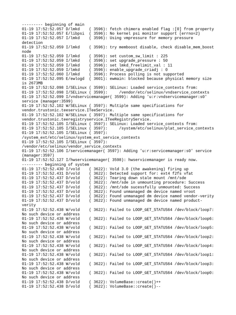 Logcat Prev Csc Log | PDF | Computing | Operating System Technology