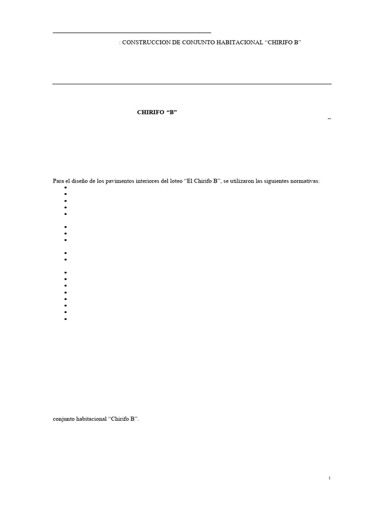 EETT_URBANIZACION_CHB_G | PDF | Hormigón | Acero
