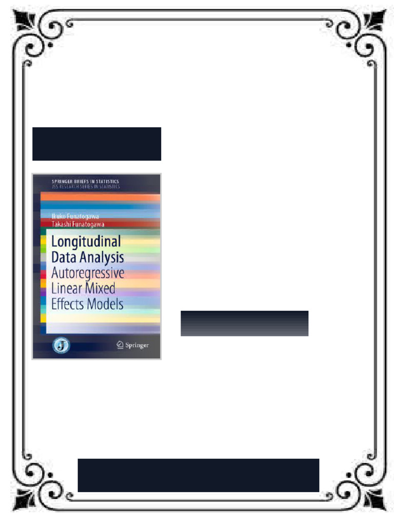 Longitudinal Data Analysis Autoregressive Linear Mixed Effects Models Ikuko Funatogawa eBook ...