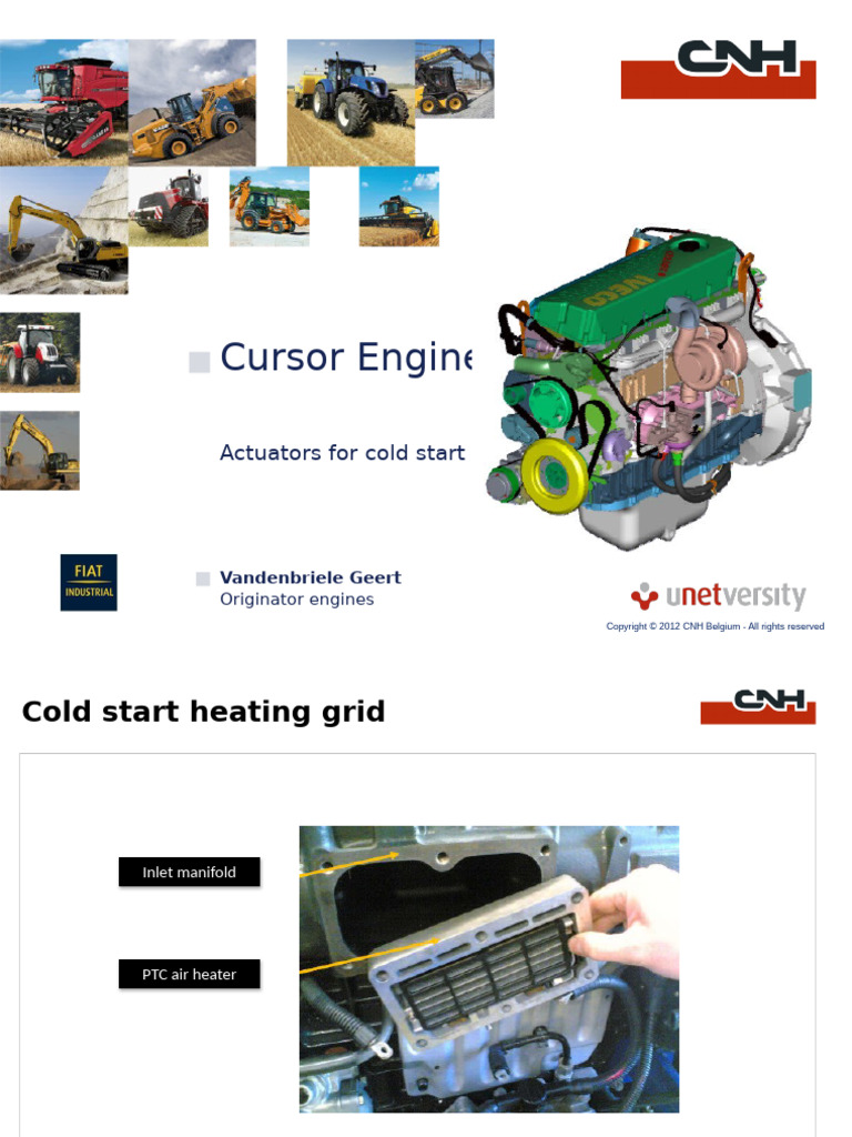 Engine Cold Start Heating Solutions | PDF
