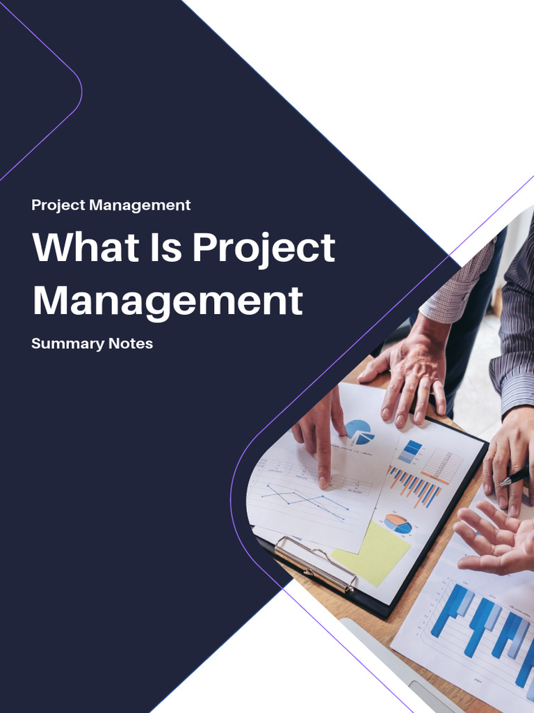 Introduction to Project Management Lesson 1 Summary Notes | PDF ...