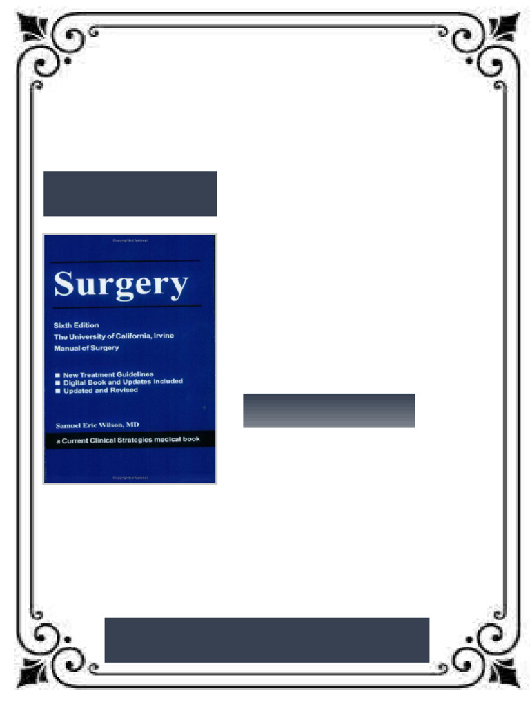 Surgery 6th Edition Samuel Eric Wilson ebook full revised version | PDF | Surgery | Medical ...