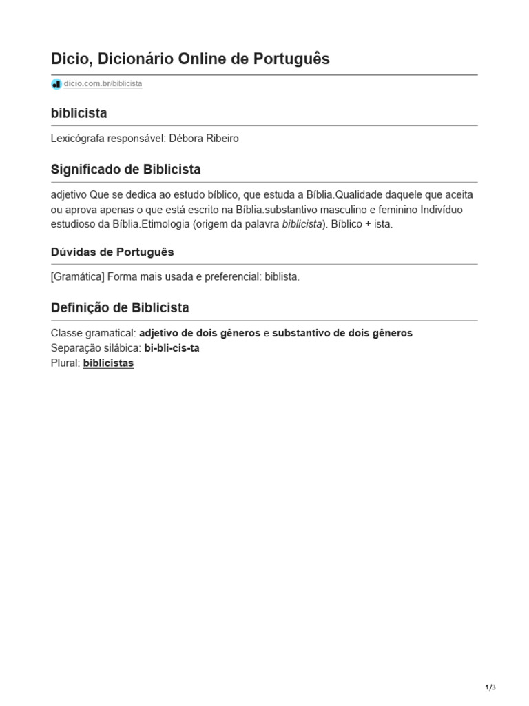 Dicio.com.Br-Dicio Dicionário Online de Português | PDF