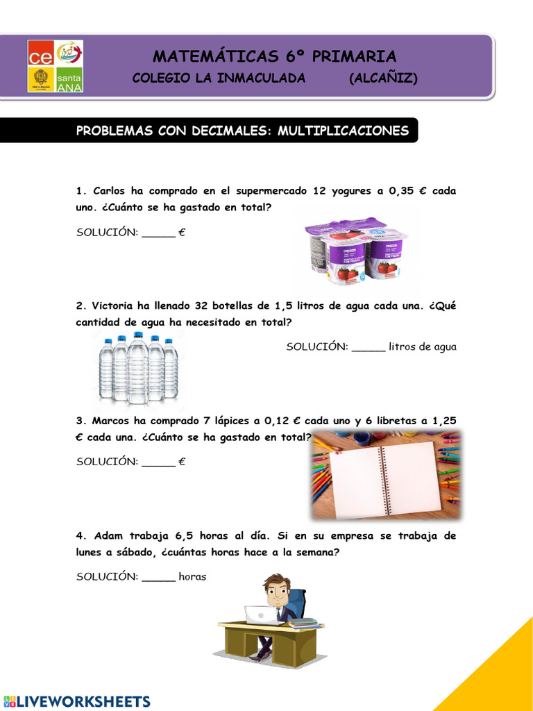Problemas 6to | PDF