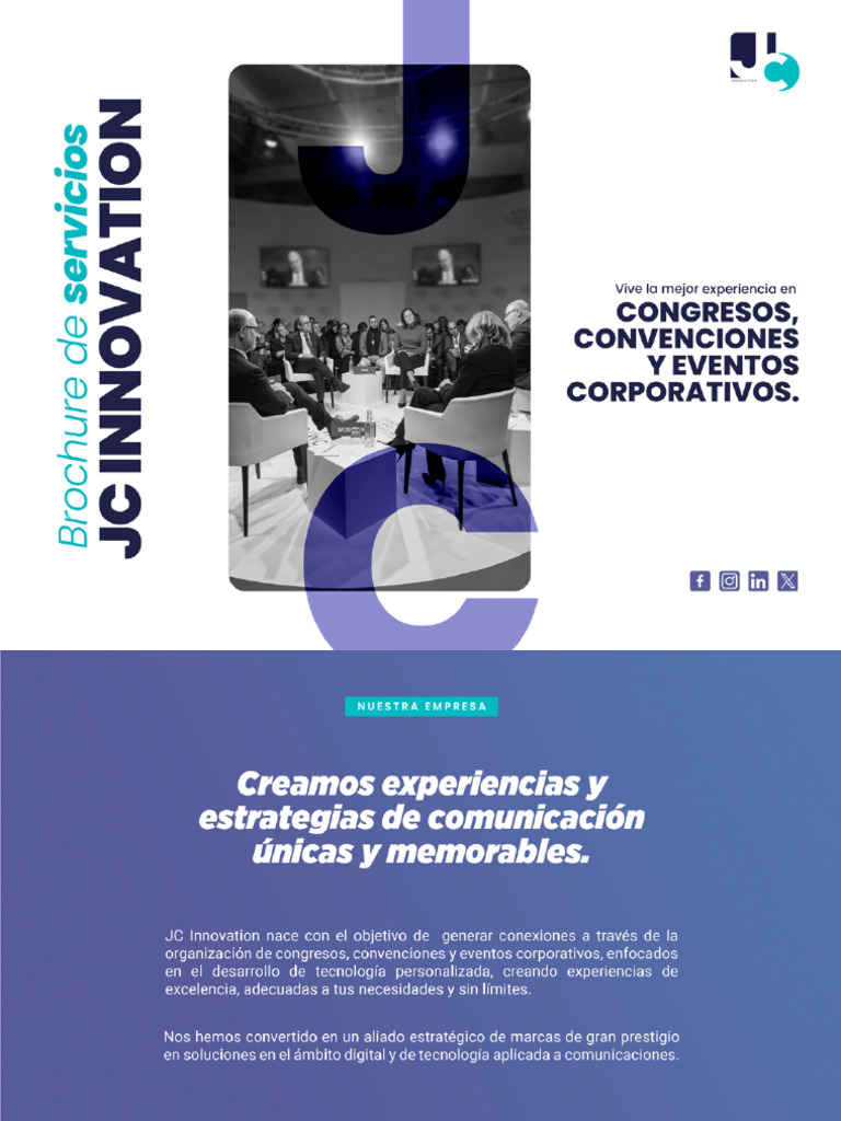 JC Innovation - Brochure de Servicios | PDF