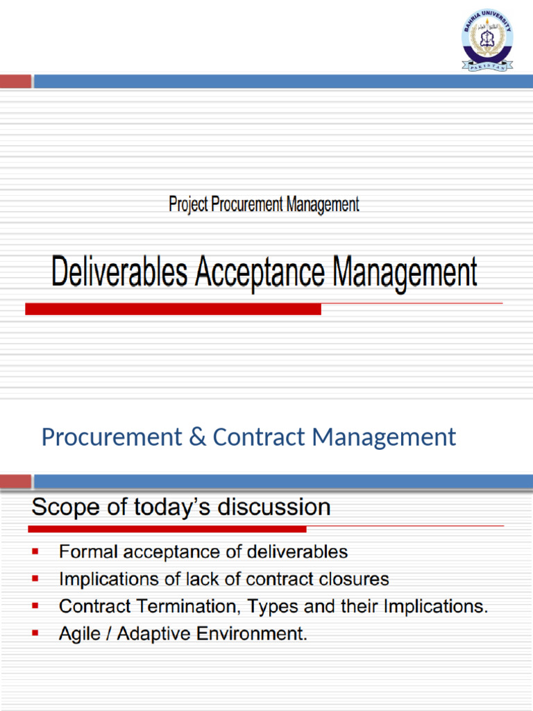 Lecture 12 Deliverable Acceptance Management 10052024 090426am 22122025 ...