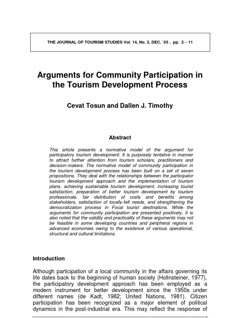 Tourism Development Process | PDF | Economic Development | Tourism