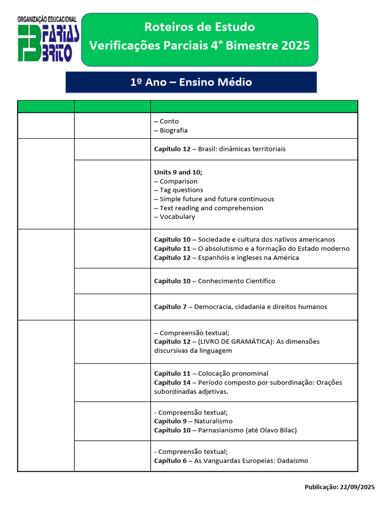 68f62ca004b0aroteiro de VP 1º Ano 4ºbimestre | PDF