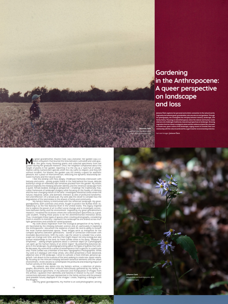 Gardening in the Anthropocene | PDF | Landscape | Image