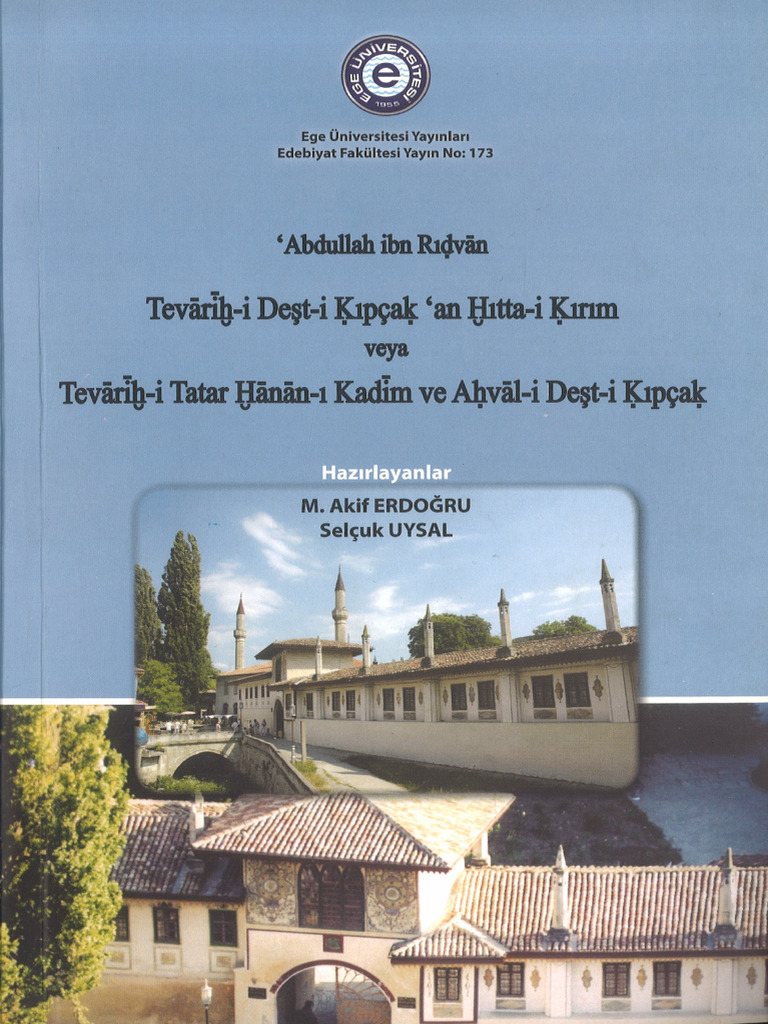 ABDULLAH IBN RIDVAN - TEVARIH-I DEST-I KIPÇAK | PDF