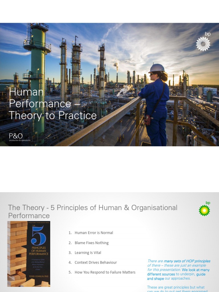 Human Performance Principles for Organizations | PDF | Cognitive ...